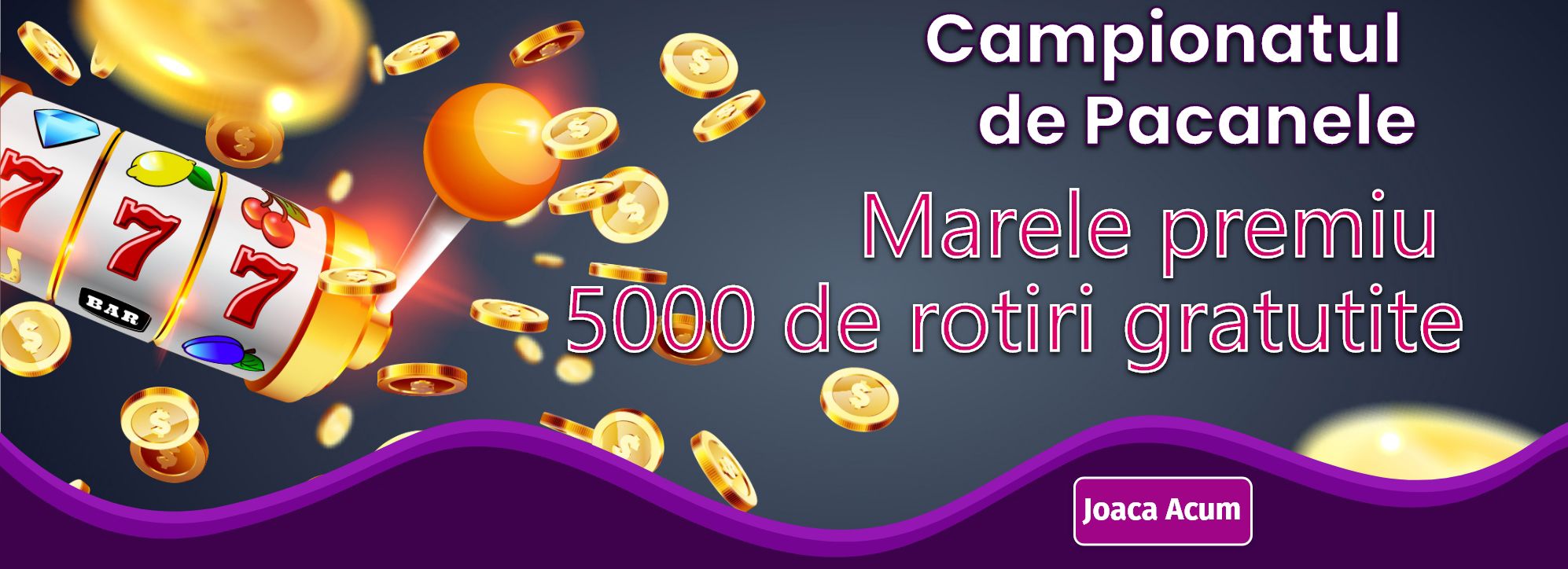 Campionatul de pacanele - Joci la pacanele si castigi premii in bani si ...
